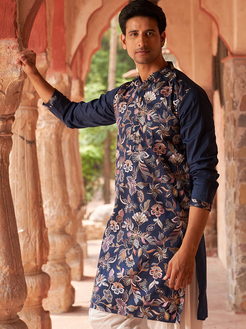 Embroidered Straight Kurtas For Men – Jompers